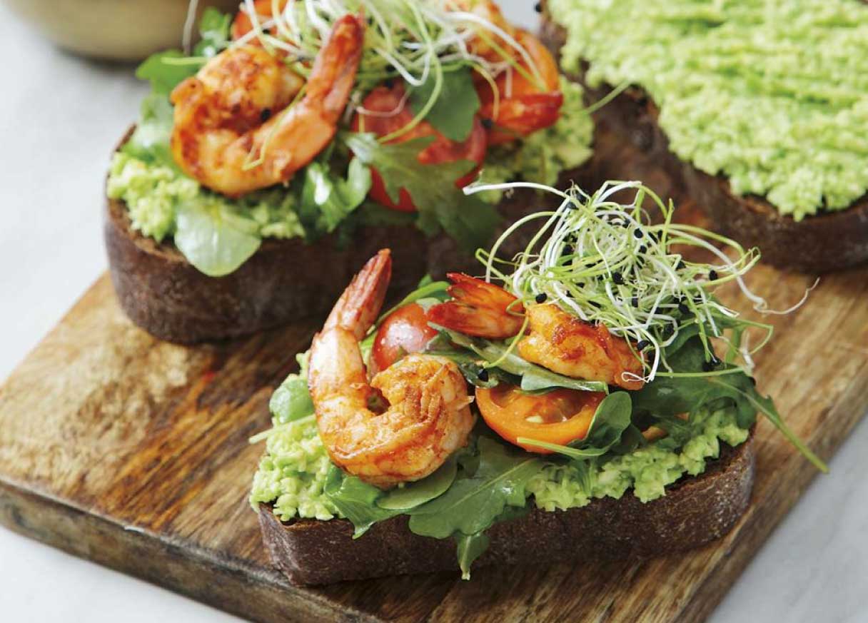 Crujiente de gambas - Avomix